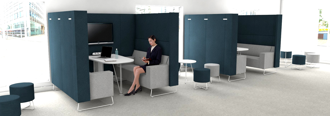 Meeting Booths: Why Every Open-Plan Workspace Needs Them - Cube Spaces ...